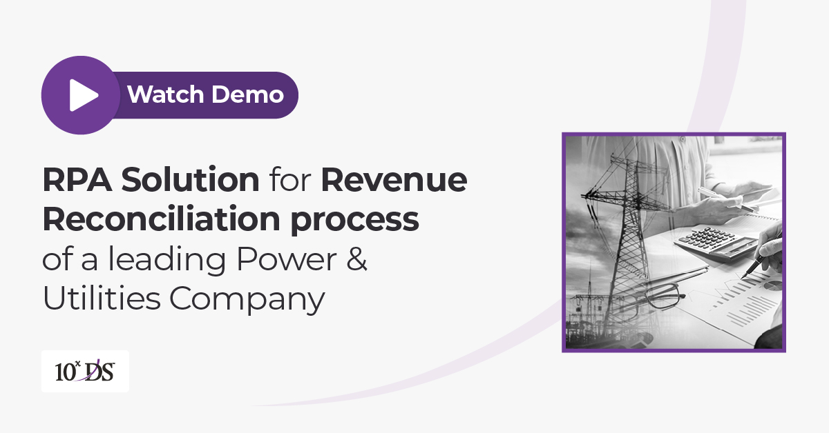 RPA solution for Revenue Reconciliation process [Demo]