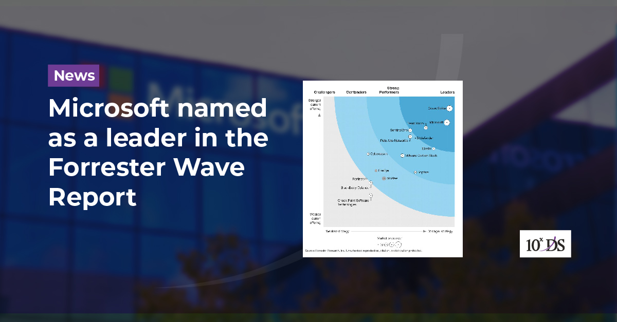 Microsoft named as Leader in 2022 Forrester Wave Report