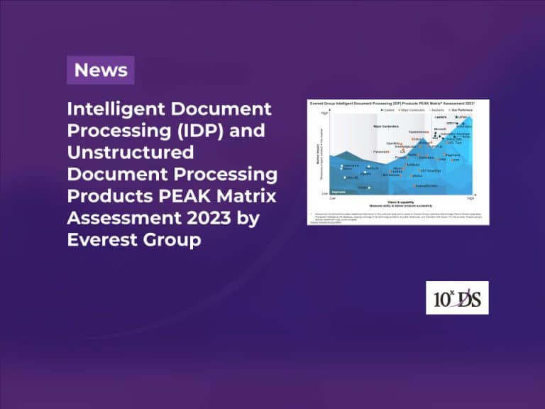 Intelligent Document Processing (IDP) and Unstructured Document Processing Products PEAK Matrix ...