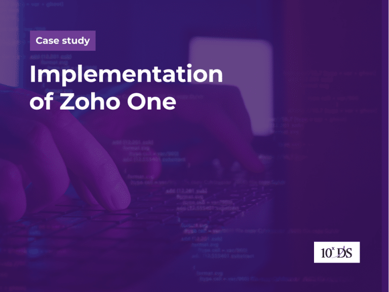 Implementation of Zoho One | 10xDS